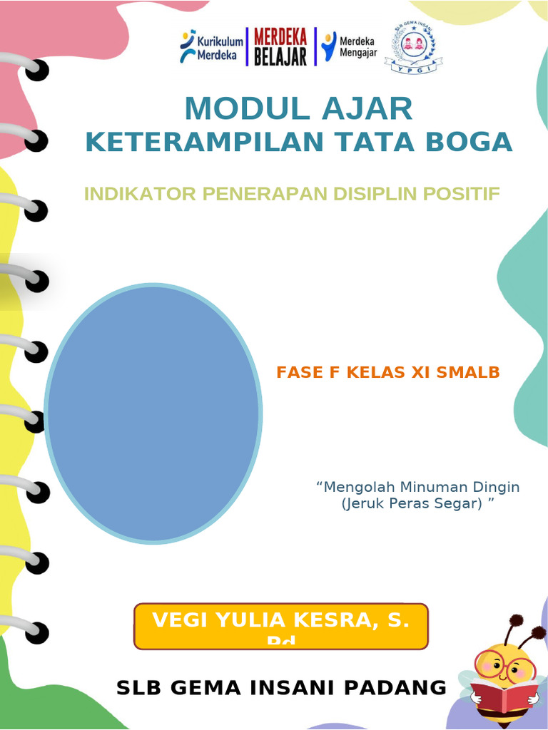 Modul Ajar Keterampilan Tata Boga | PDF