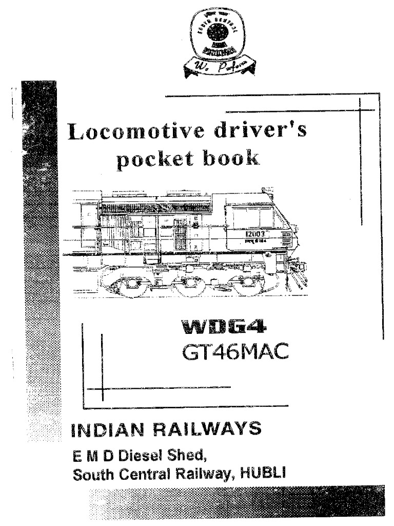EMD Loco Pocket Book For Drivers | PDF