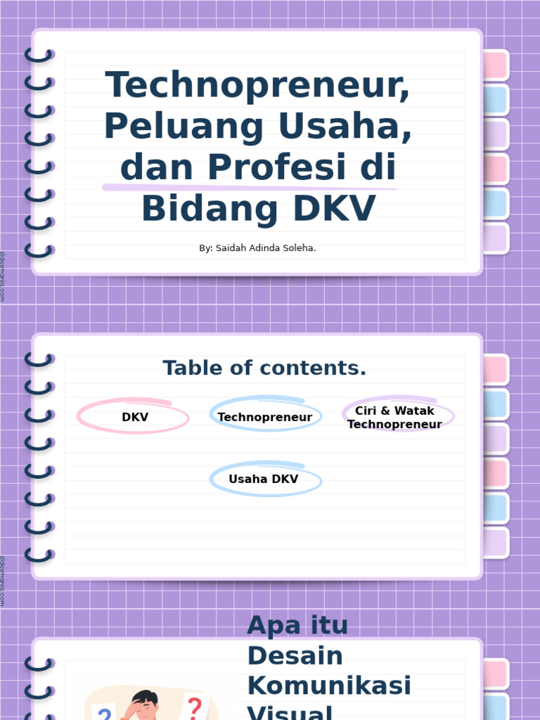 Technopreneur & DKV | PDF
