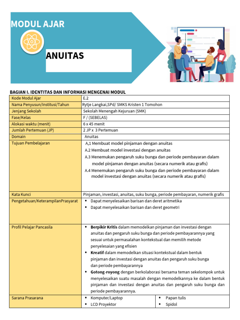 Modul Anuitas | PDF