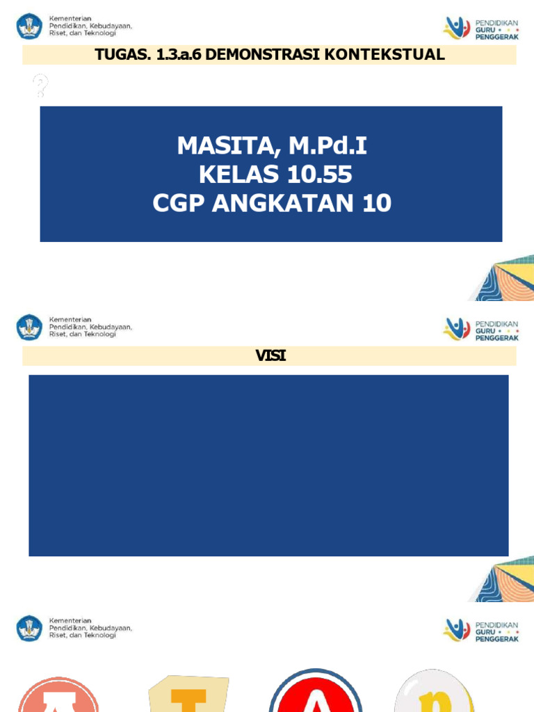 DEKA Kanvas BAGJA Prakarsa Perubahan - MASITA | PDF