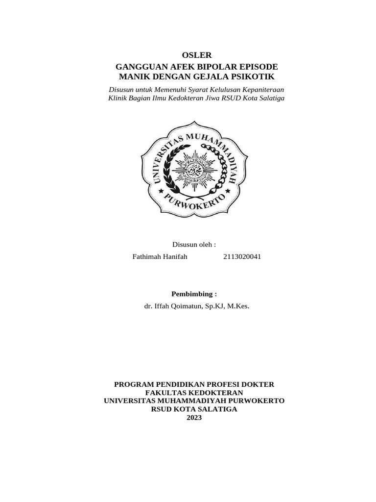 OSLER Jiwa Fathimah | PDF