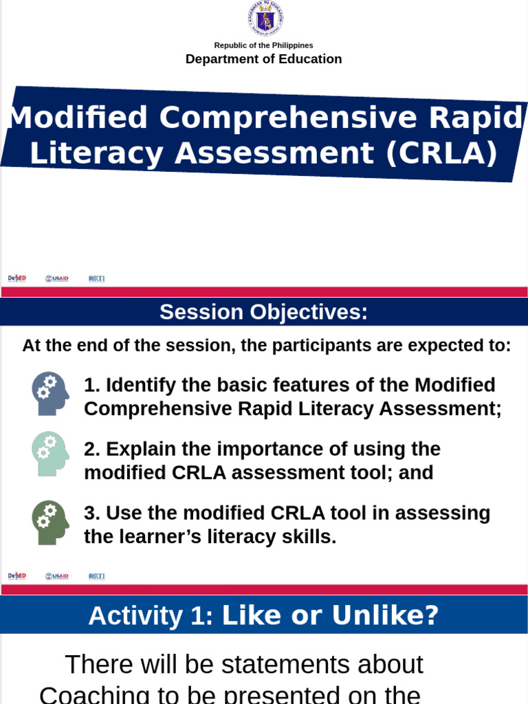 Tara-Basa (Mcrla Orientation) | PDF