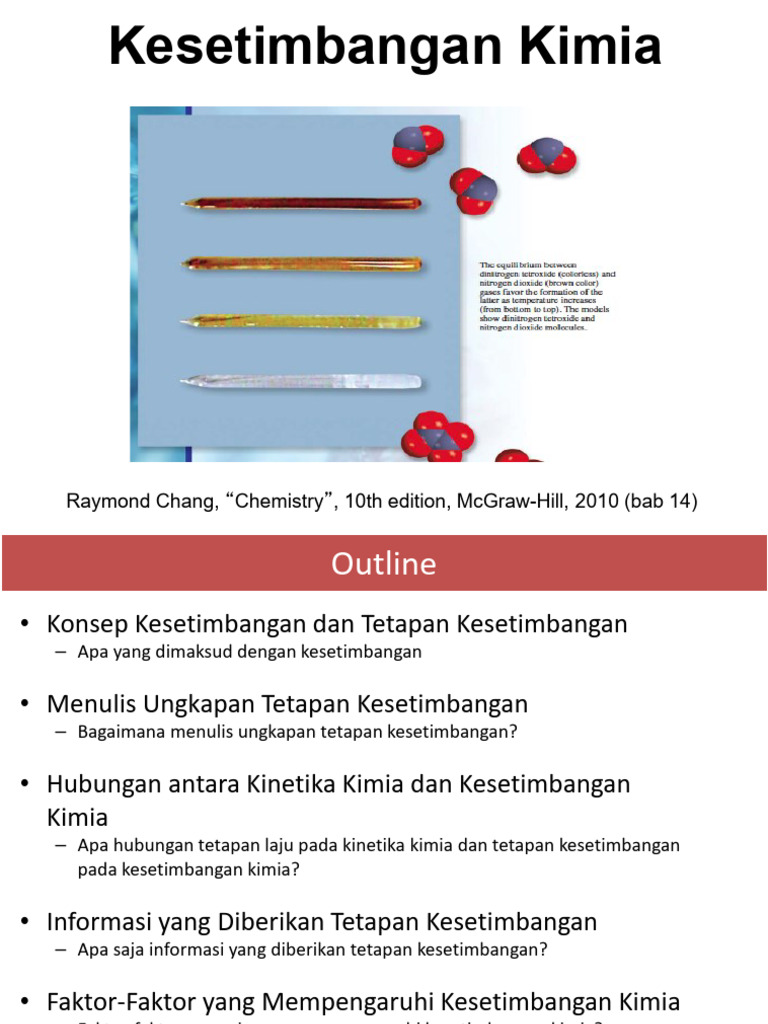 Kesetimbangan Kimia | PDF