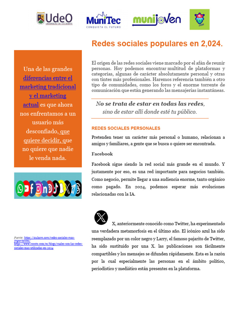 Lectura Redes Sociales | PDF