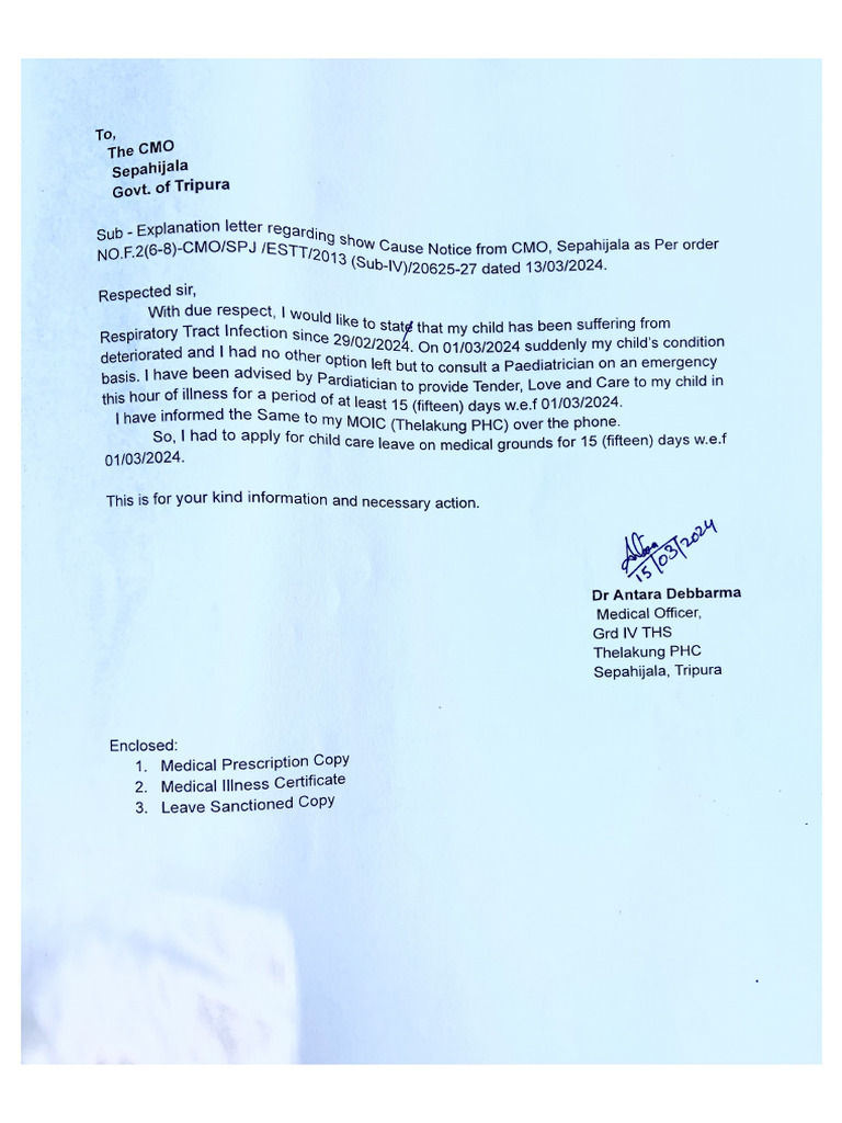 Show Cause Notice | PDF