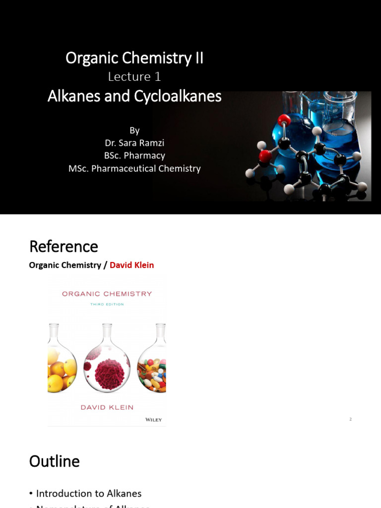 Organic Theory Lec 1 | PDF