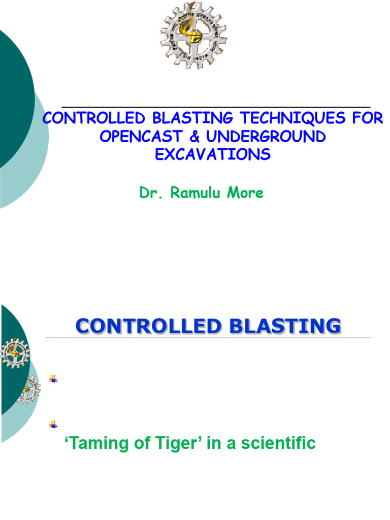 Controlled Blasting Techniques | PDF | Drilling