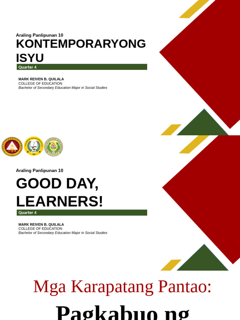 MDL-2.1 Kontempraryo | PDF