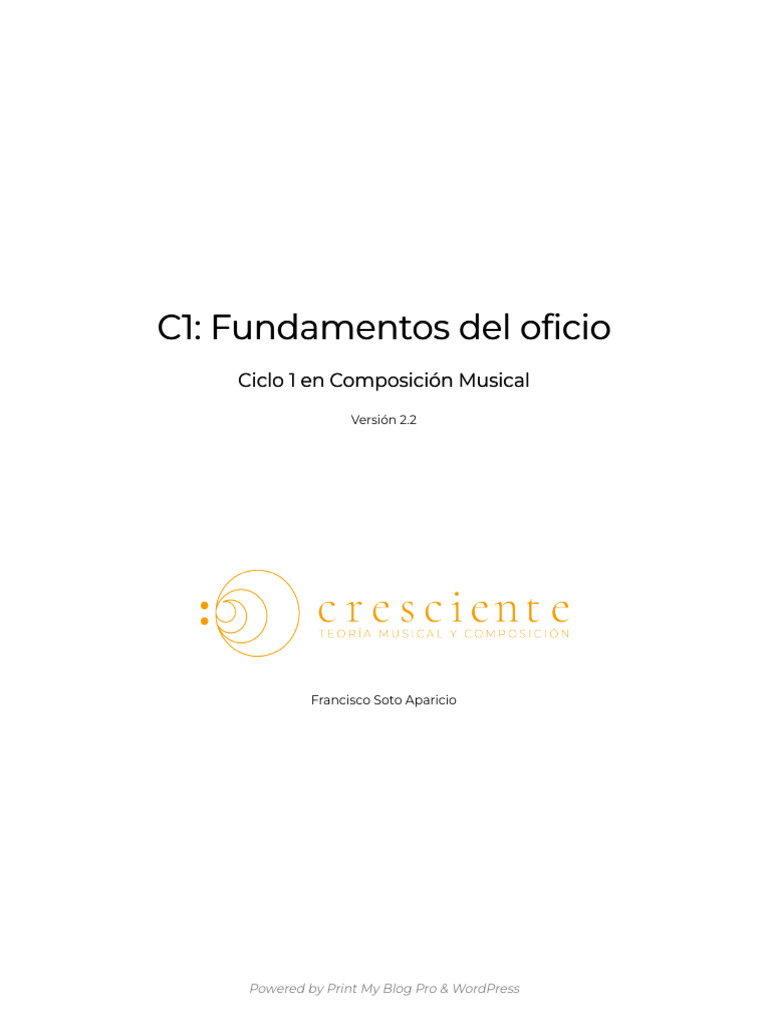 C1 Fundamentos Del Oficio-1 | PDF