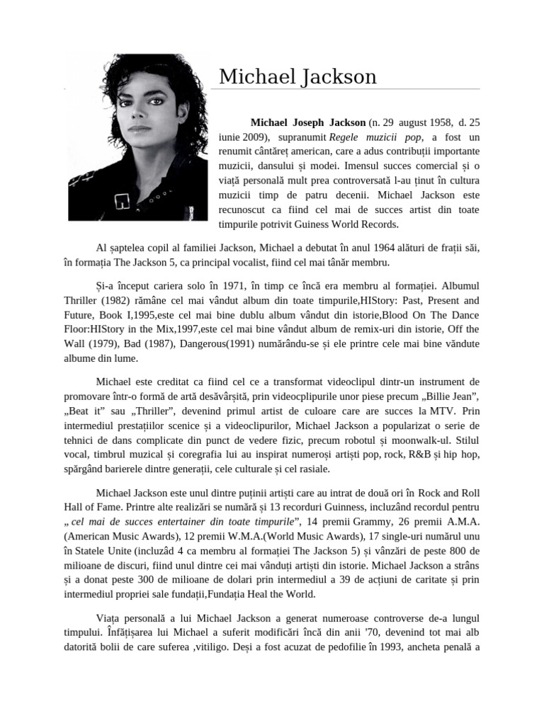 Michael Jackson | PDF