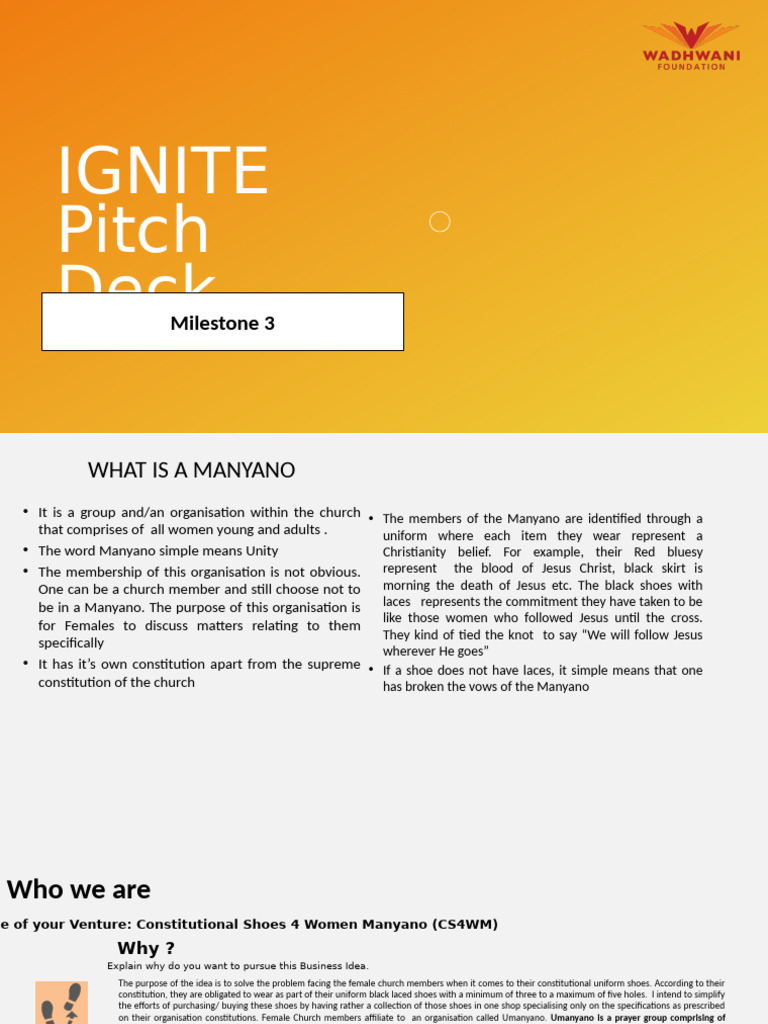 Ignite Milestone 3 | PDF