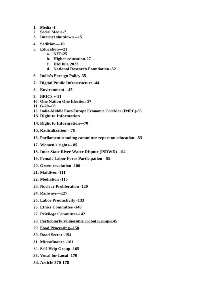Contetnt Dipin Sir Notes - 105920 | PDF