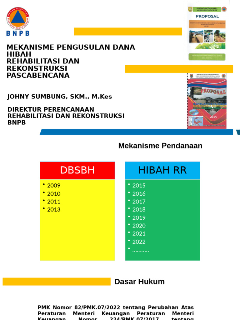 Materi Mekanisme Pengusulan Proposal Hibah RR (New) | PDF Materi Mekanisme Pengusulan Proposal Hibah RR (New) | PDF