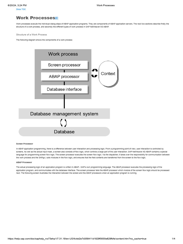 Work Processes | PDF