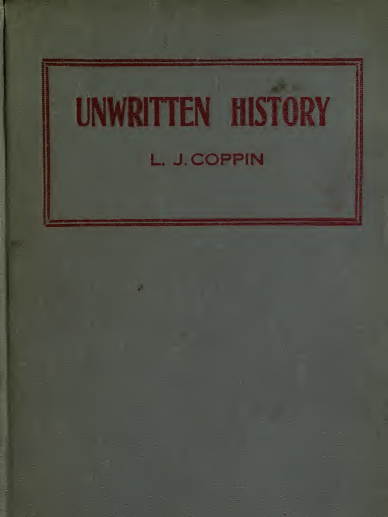 Levi Jenkins Coppin - Unwritten History (c1919) | PDF | Hymns | Maryland