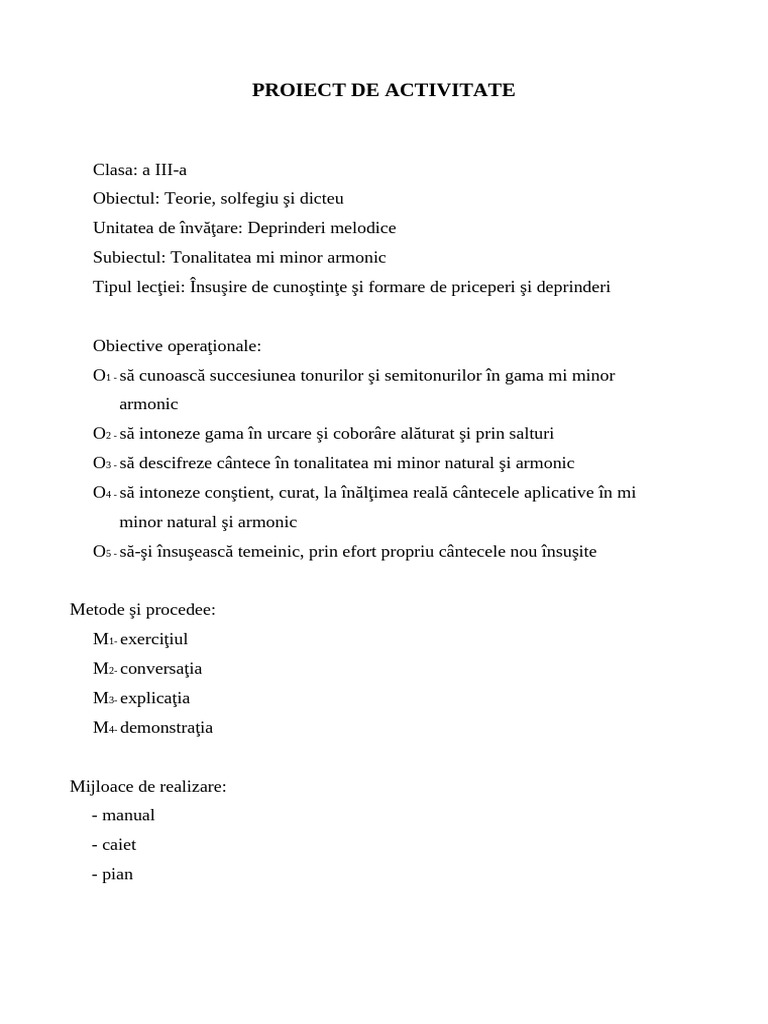 Mi Minor Armonic MM | PDF