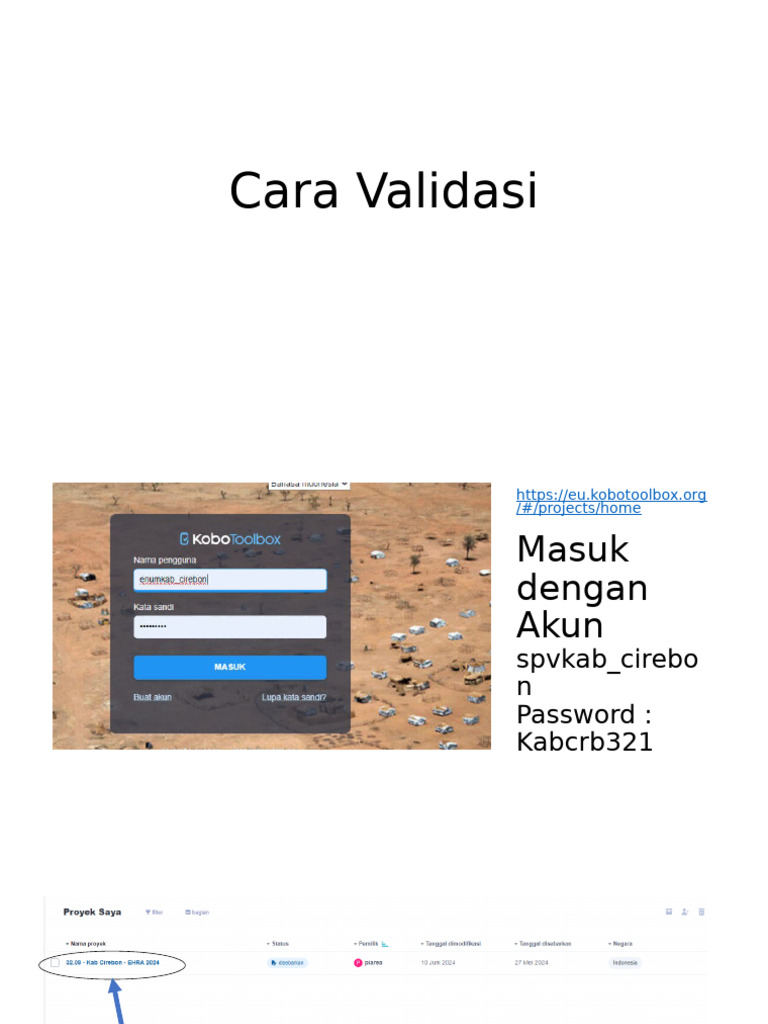 Cara Validasi | PDF
