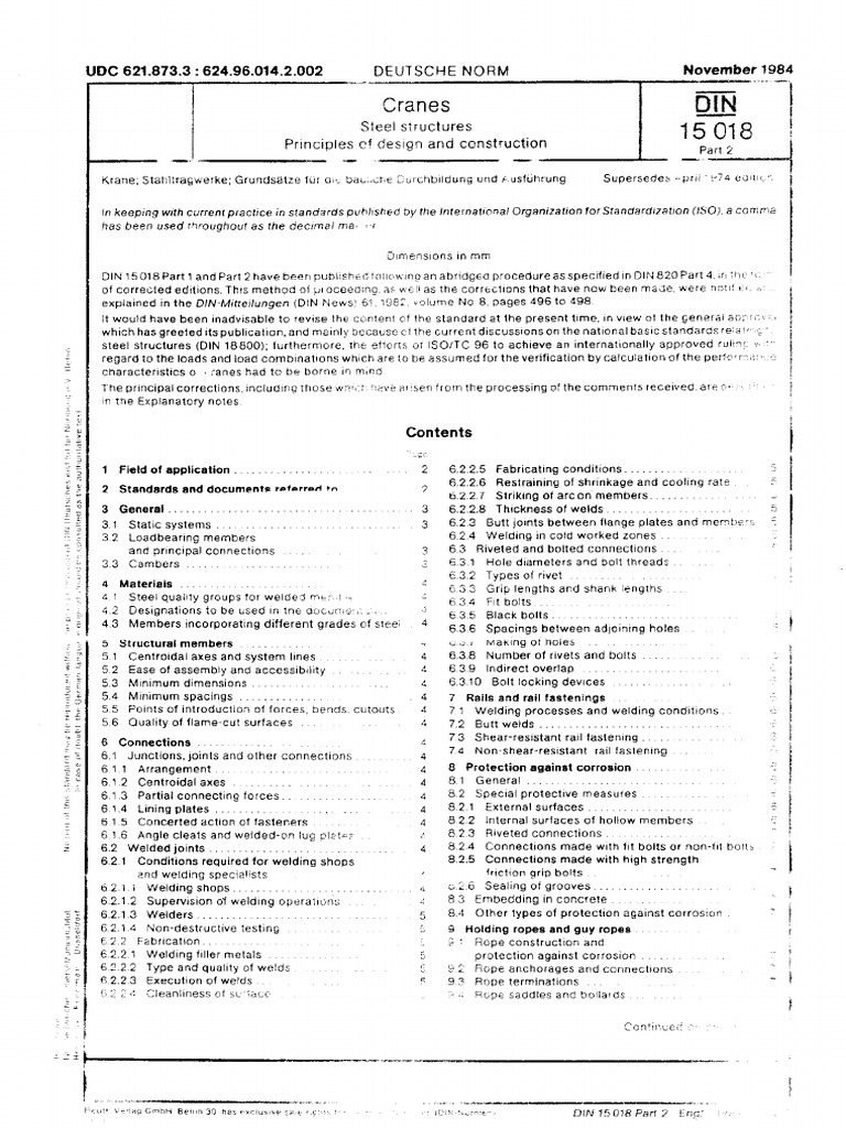 Din 15018-2 | PDF