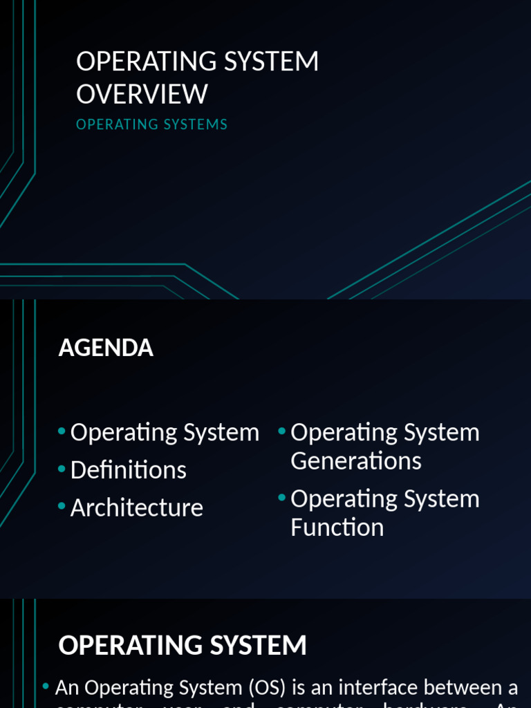 Operating System Overview | PDF