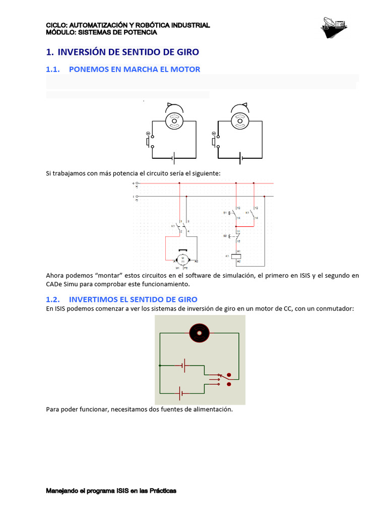 Controlando Motores De Cc Pdf