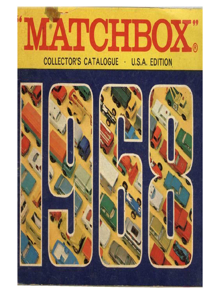 Matchbox 1968 | PDF