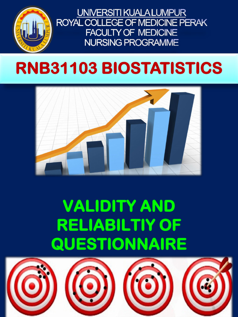 Validity and Reliability in Questionnaires | PDF | Validity (Statistics ...