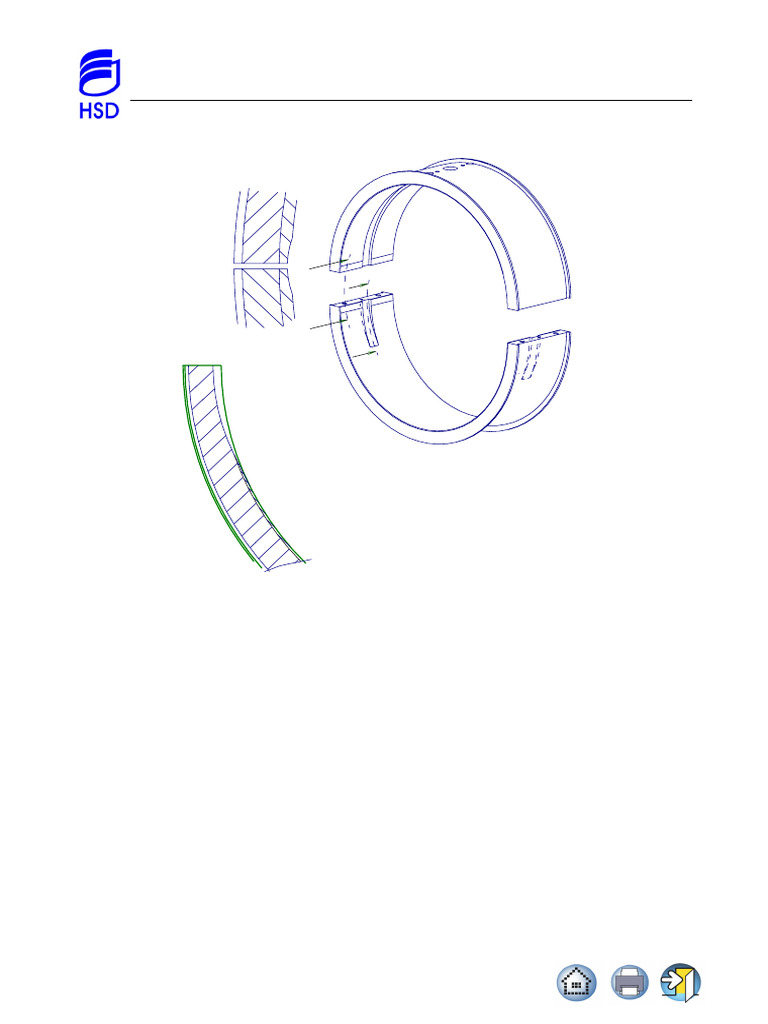 Main Bearing, Thick Shell Design: A - A (Bore Relief) | PDF