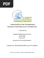 BCS403-DBMS Lab Manual-Database Management System-VTU-2022 Scheme | PDF