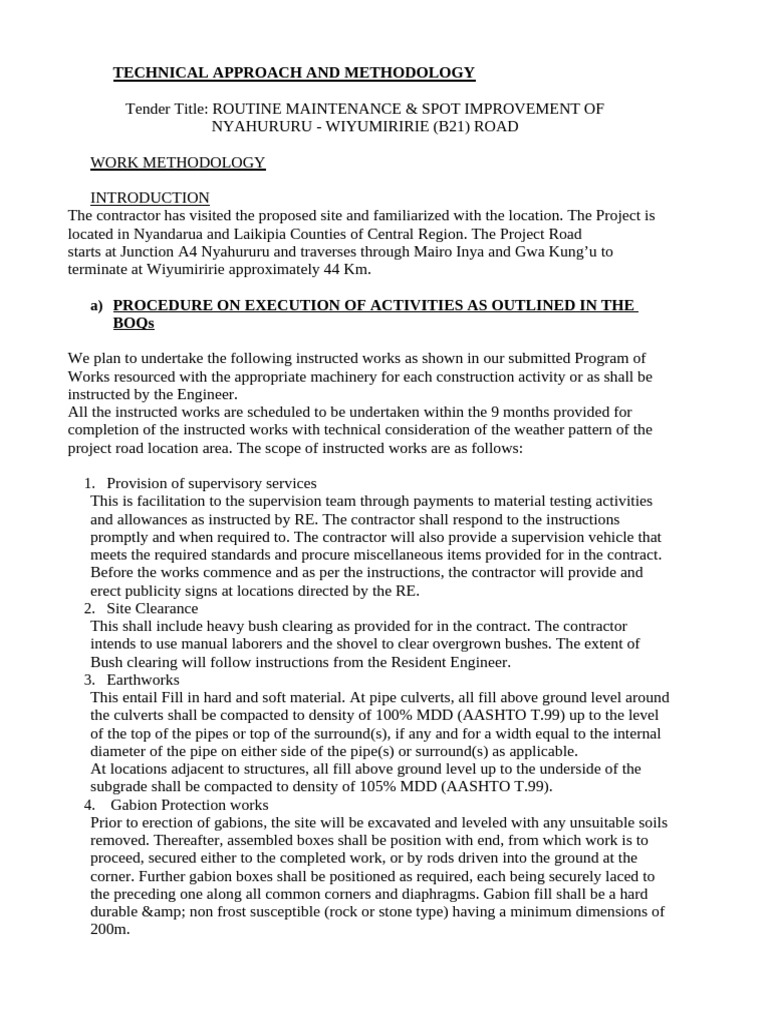 255 Detailed Work Methodology | PDF | Science & Mathematics ...