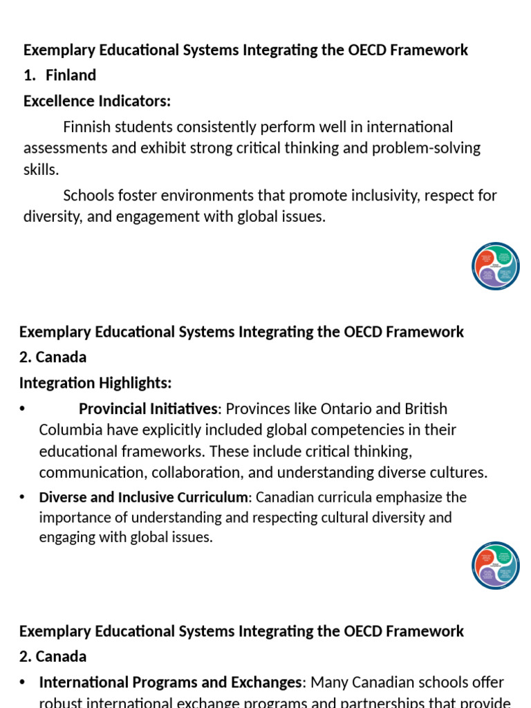 Presentation1 IN OECD FRAMEWORK | PDF