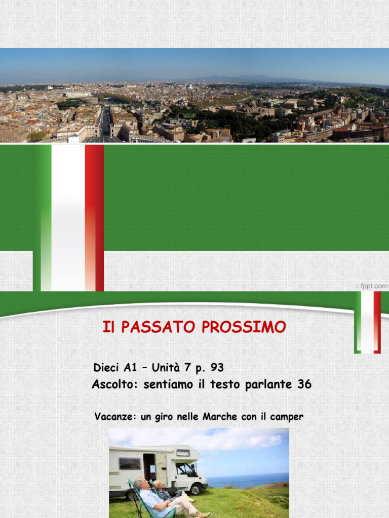Passato Prossimo | PDF