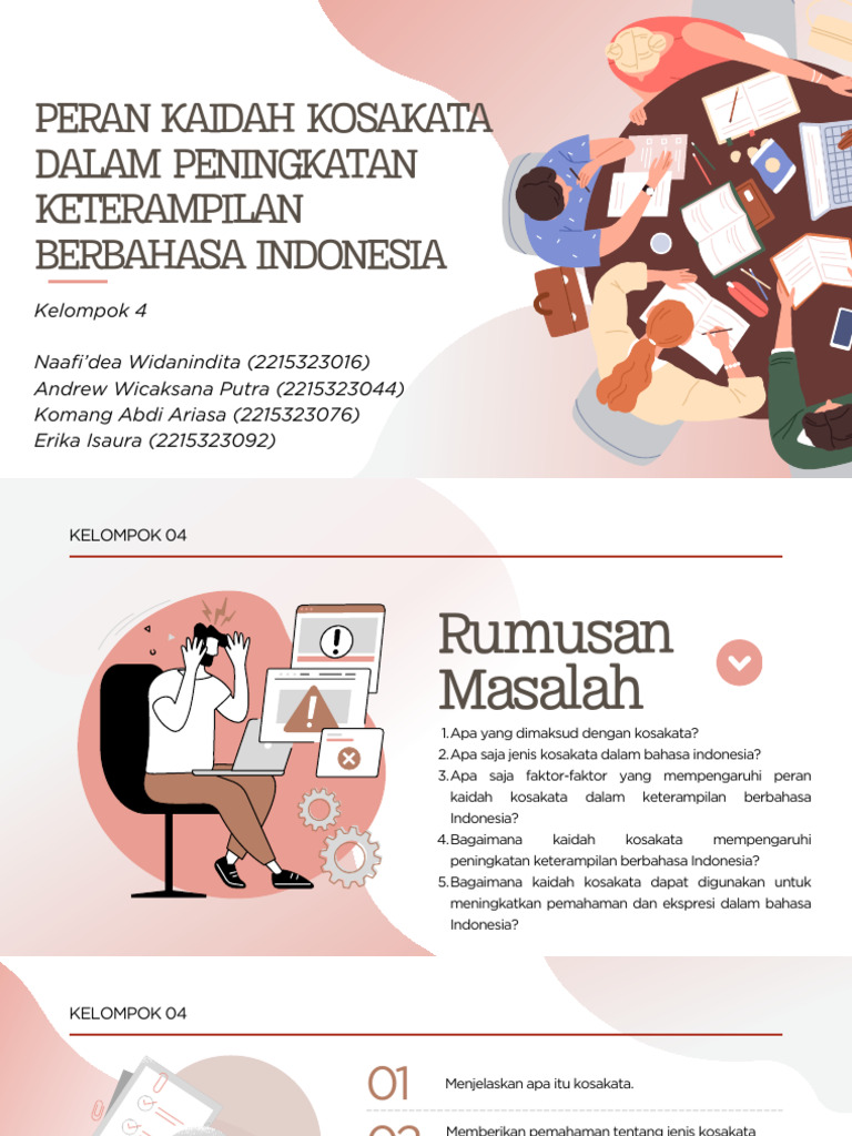 Kelompok 4 Kaidah Kosakata | PDF