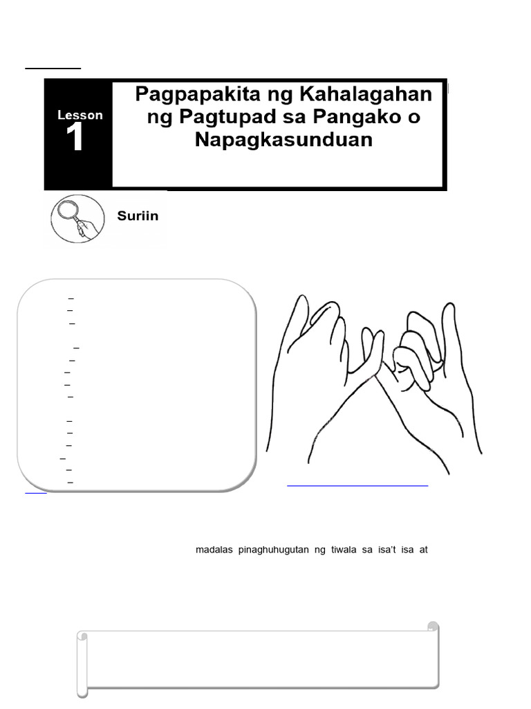 ESP - Q2 - Module1 and Module 2 | PDF