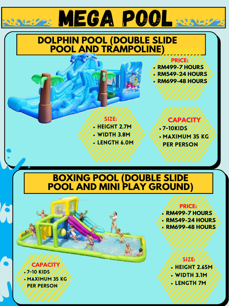 Katalog Water Slide Pool | PDF