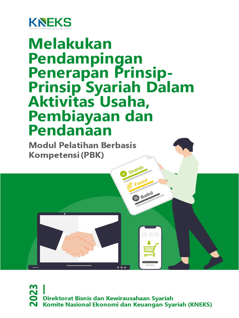 1 Modul Melaksanakan Prinsip Prinsip Syariah Dalam Pembiayaan | PDF
