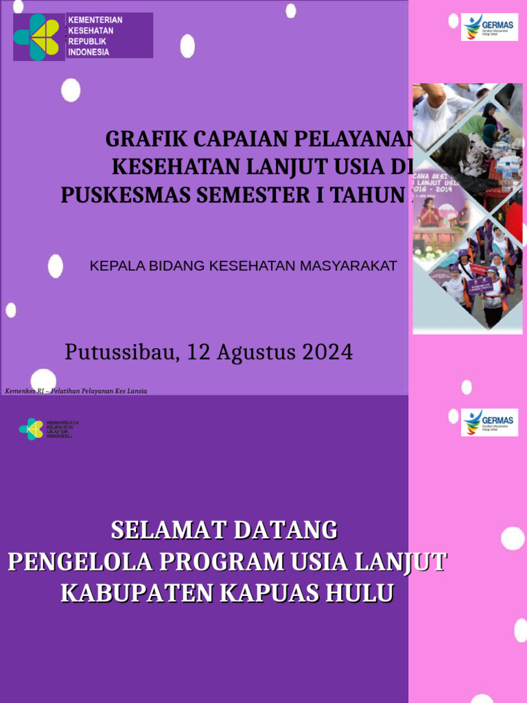 Materi Garfik Capaian Lansia | PDF