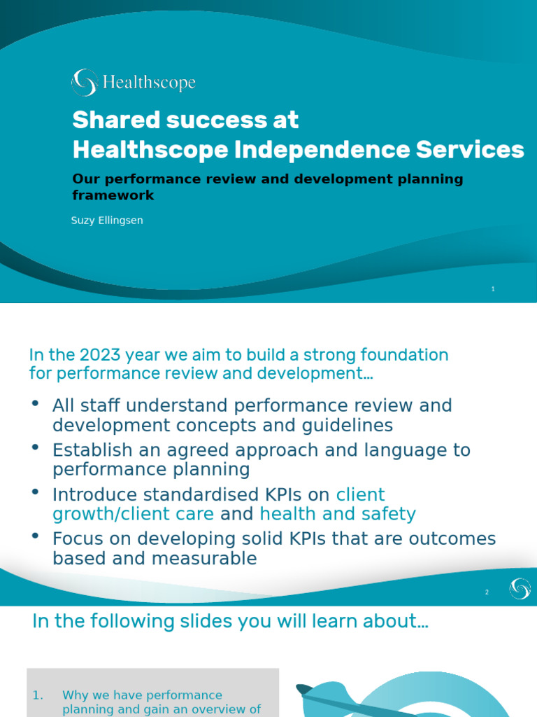 Performance Planning An Overview | PDF