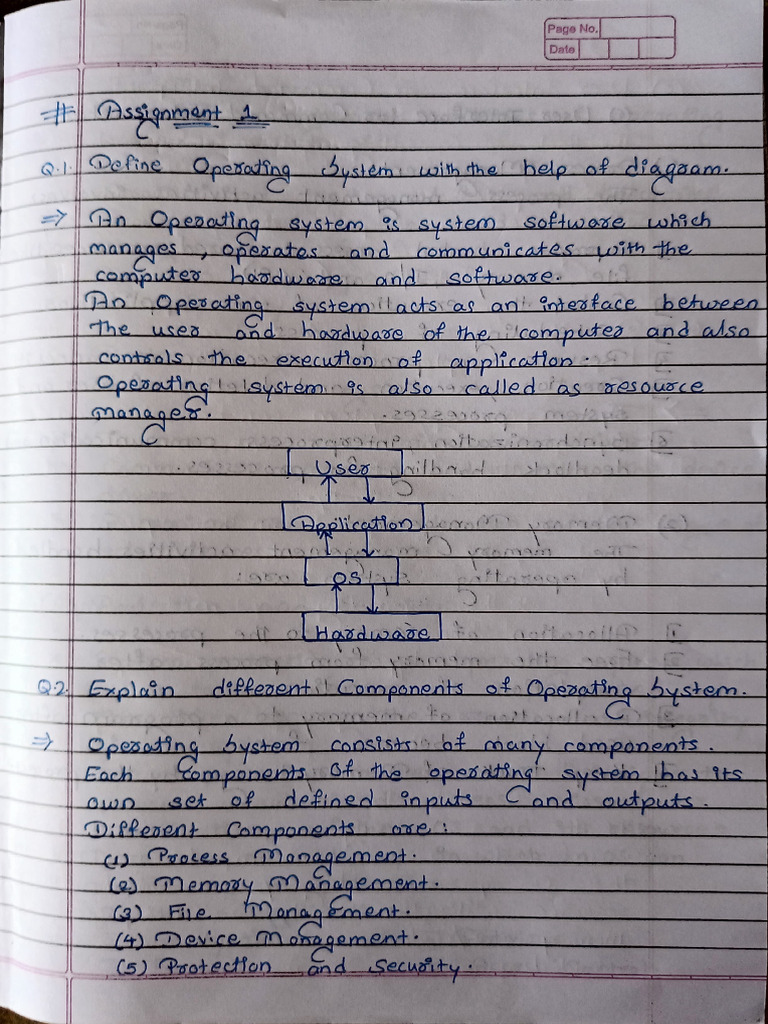 OSY Assignment 1 | PDF