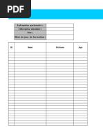 Fiche de Dotation Epi | PDF