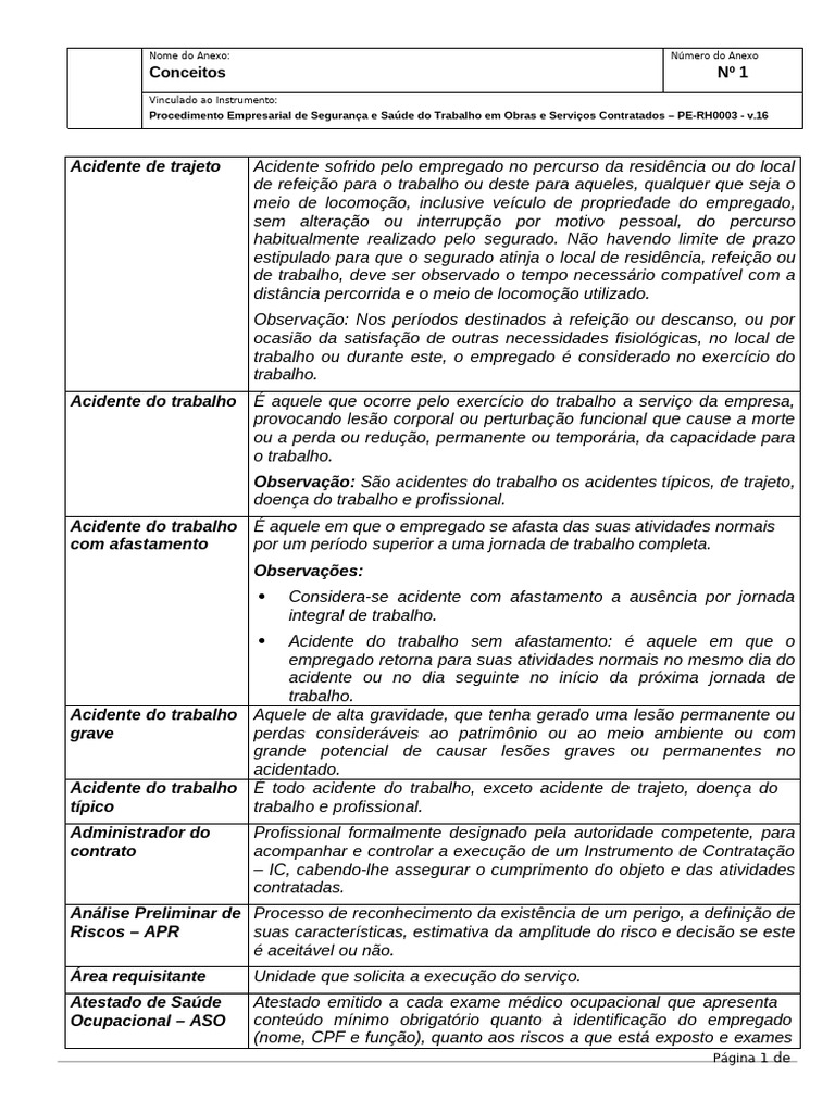 Anexo 01 - Conceitos | PDF