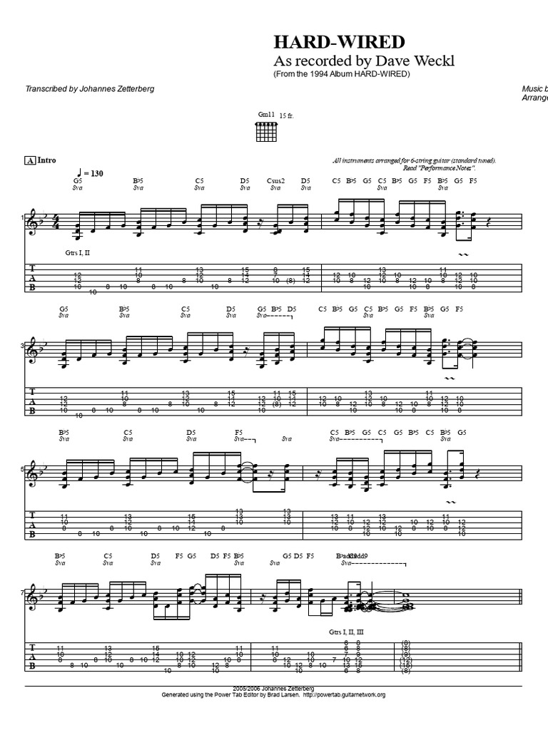 Hard-Wired. David Weckl | PDF