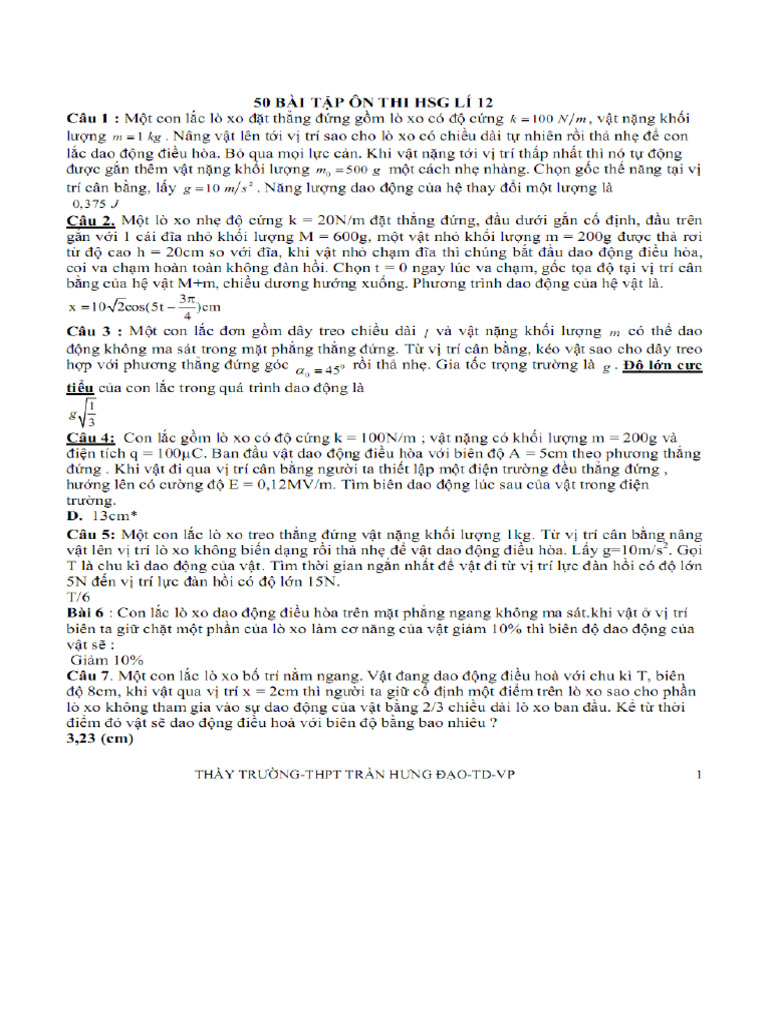 Đề 50 câu DDC | PDF