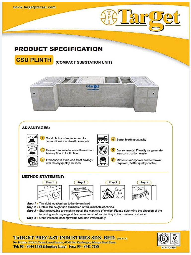 TARGET’S CSU PLINTH CATALOGUE | PDF