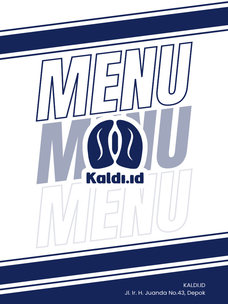 Buku Menu Kaldi - Id Depok | PDF