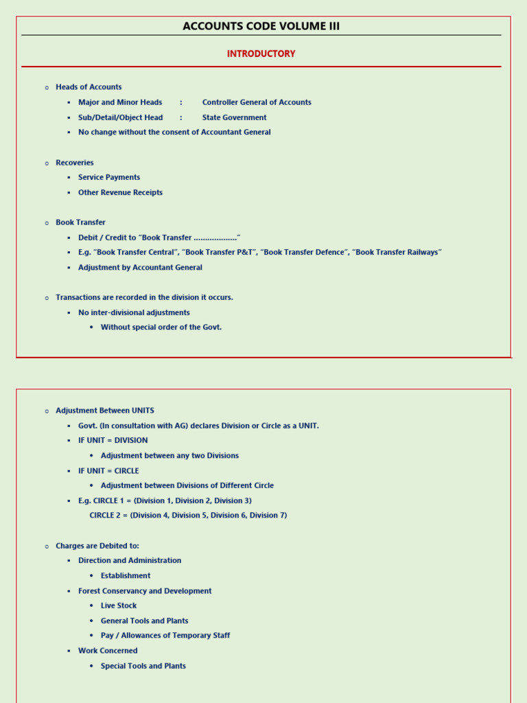 Accounts Code Volume Iii - 20220810 - 052458 | PDF