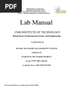 BCS403 DBMS Model Question Paper II | PDF | Databases | Conceptual Model