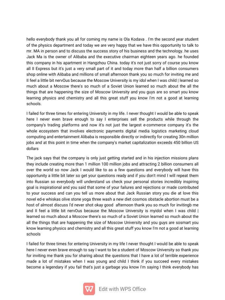 Alibaba G - 31-WPS Office | PDF