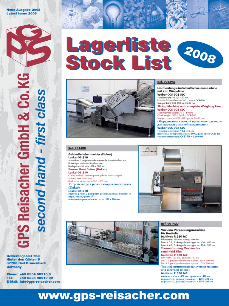 Silo - Tips Lagerliste Stock List | PDF