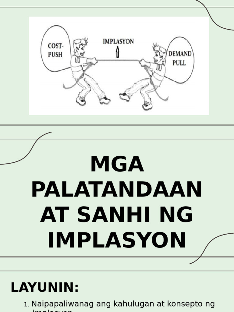 Palatandaan NG Implasyon | PDF